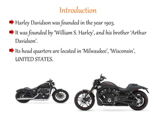 Harley davidson | PPTX