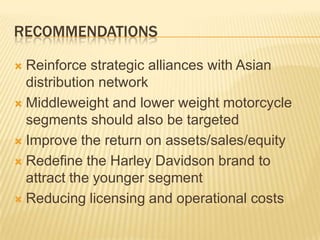 Harley davidson inc | PPTX
