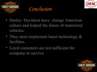 Harley Davidson ( Strategic Management Report) Mission, Vision | PPT