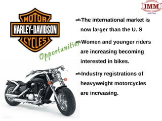 Harley Davidson ( Strategic Management Report) Mission, Vision | PPT