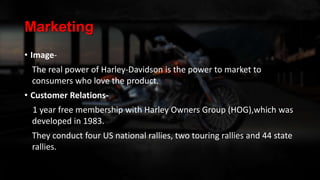 Presentation on Harley Davidson | PPTX