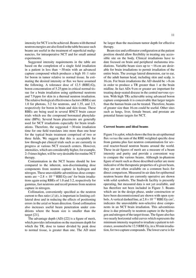 Neutron beams for BNCT | PDF