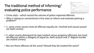 Harm focused policing | PPTX