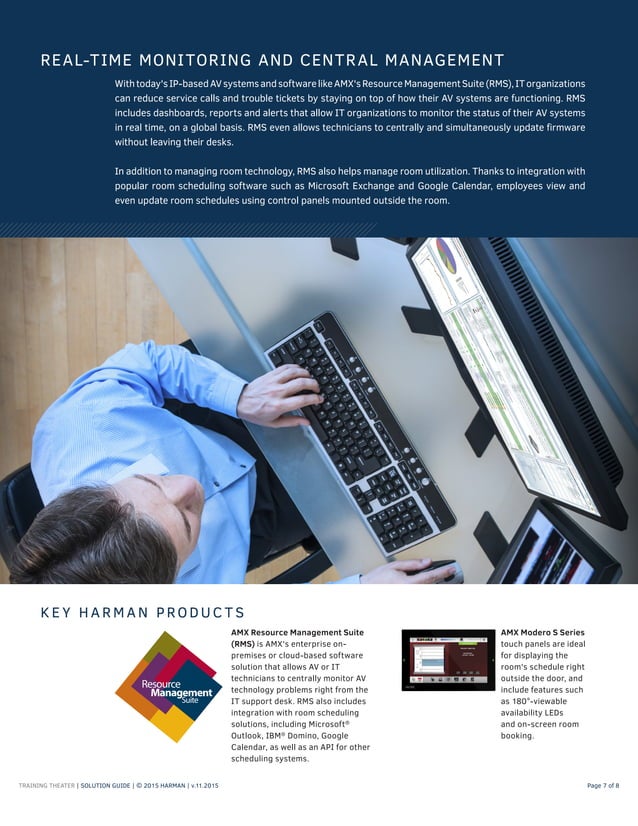 Harman solution guide-training-theater | PDF