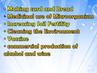 Harmful and useful of microorganism | PPTX