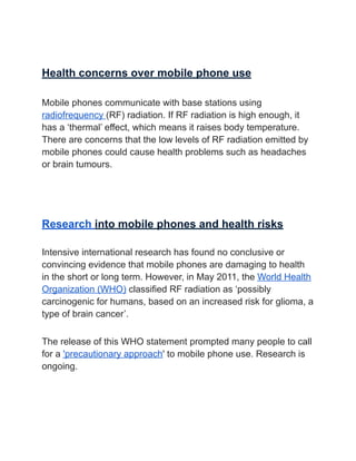 Harmful effects of Radiation from Mobile Phones (1).pdf | Free Download