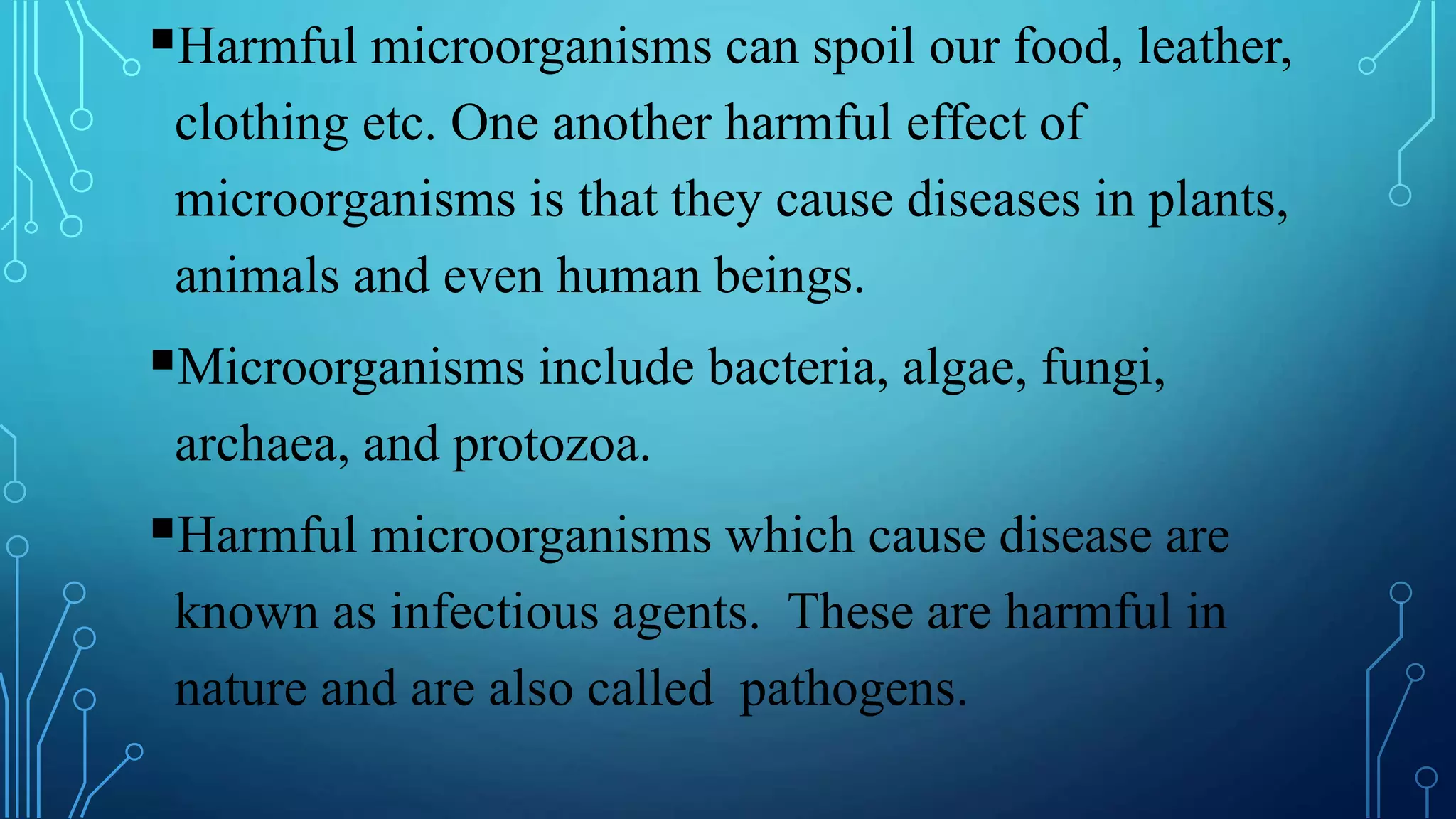 Harmful Micro-organisms | PPTX
