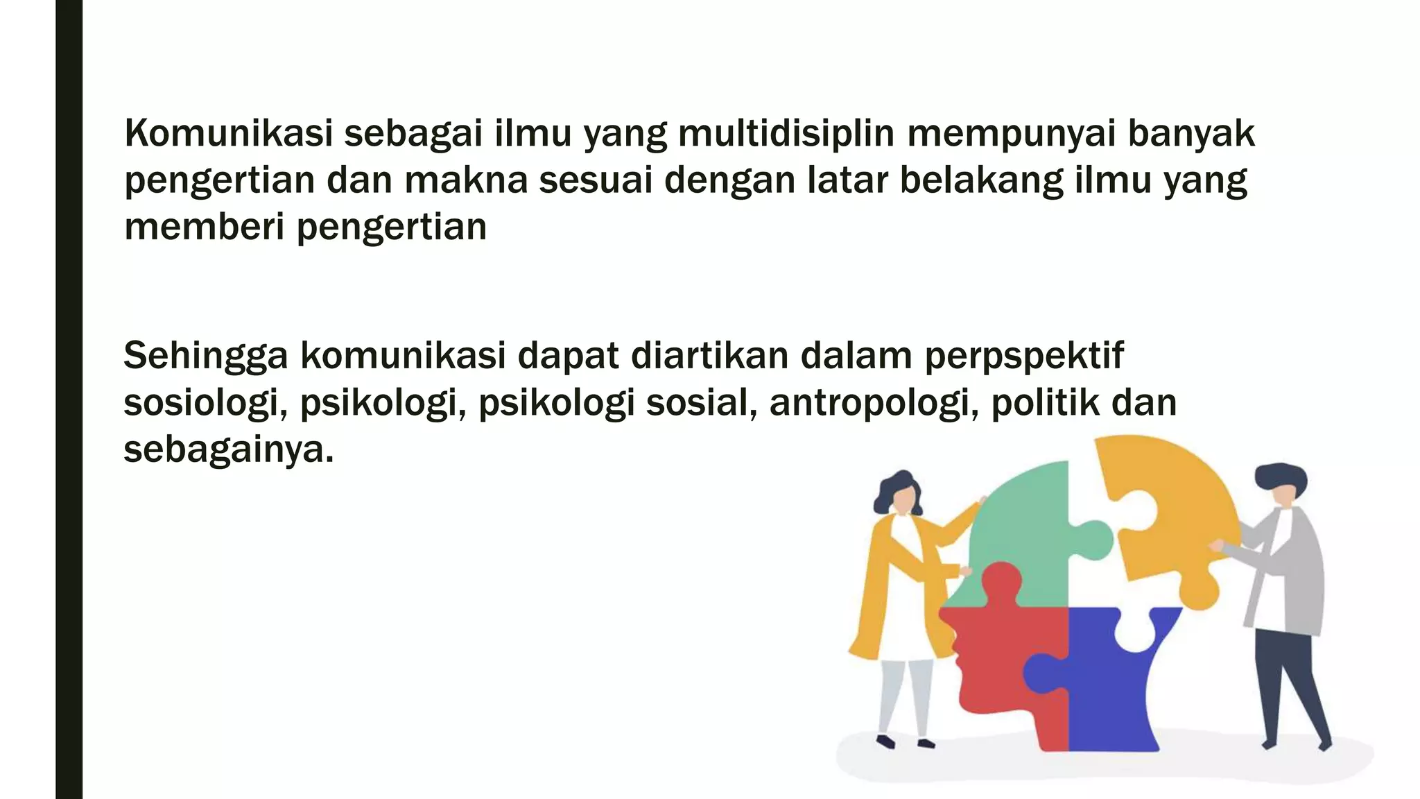 Pengertian dan ruang lingkup psikologi komunikasi | PPTX