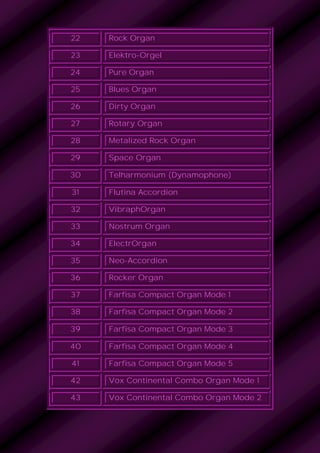 Harmodion VST VST3 Audio Unit: Clonewheel Drawbar, Transistor and Combo ...