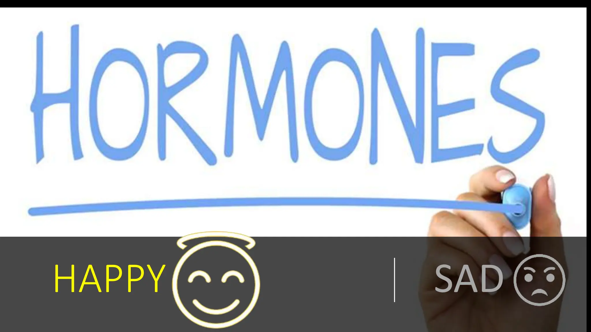 KNOW YOUR HARMONES- HAPPY/SAD - DECIDE AND GET GOING | PPTX