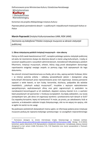 Marcin Poprawski - Harmonia czy kakofonia polskie instytucje muzyczne w ...