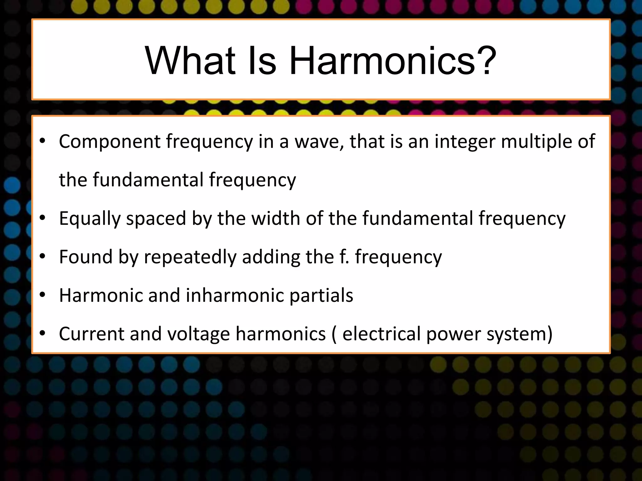 Harmonic | PPTX