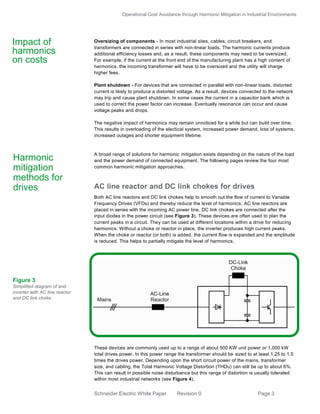 Operational Cost Avoidance through Harmonic Mitigation in Industrial ...