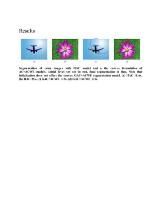IEEE 2014 MATLAB IMAGE PROCESSING PROJECTS Harmonic active contours | PDF