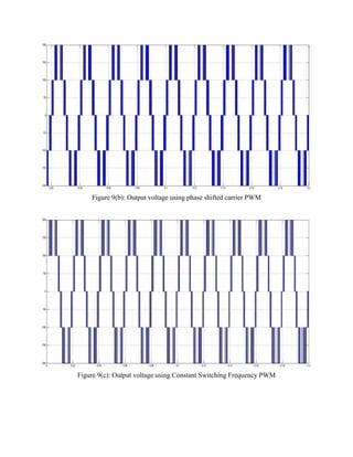 Harmonic comparisons of various pwm techniques... A report | PDF