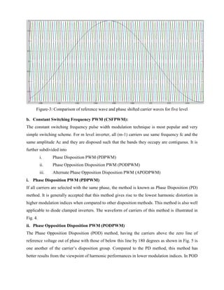 Harmonic comparisons of various pwm techniques... A report | PDF
