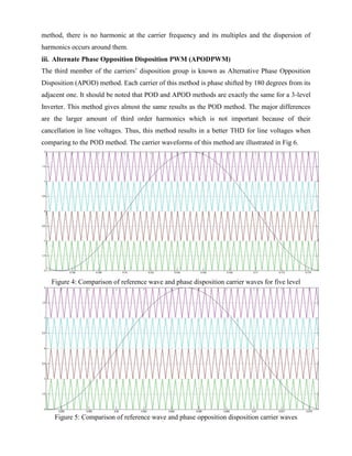 Harmonic comparisons of various pwm techniques... A report | PDF