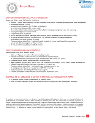 Harmonic csf mini_catalog | PDF