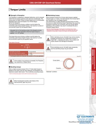 Harmonic drive csf gh brochure | PDF | Radio Control | Hobbies & Interests