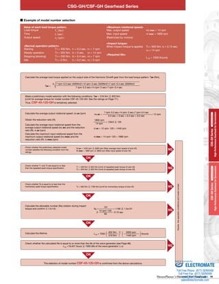 Harmonic drive csg gh brochure | PDF