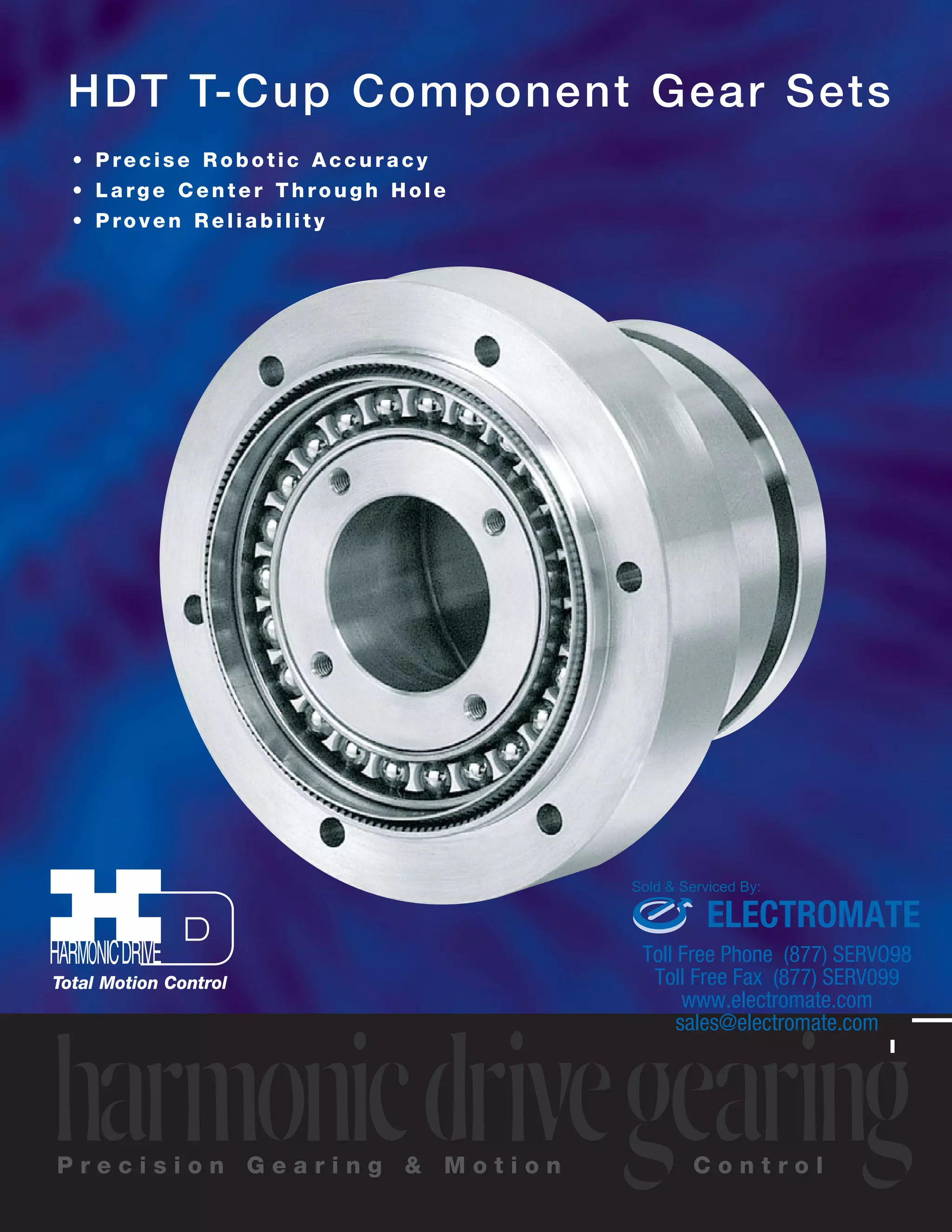 Harmonic drive hdt t cup_specsheet | PDF
