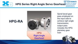 Harmonic Drive LLC Servo Gearheads Presentation 1-19-16 | PDF