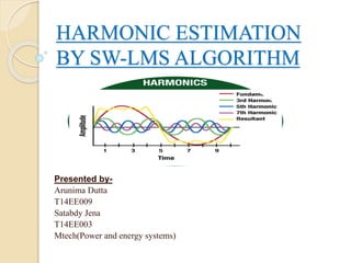 Harmonic estimation by lms algorithm | PPT