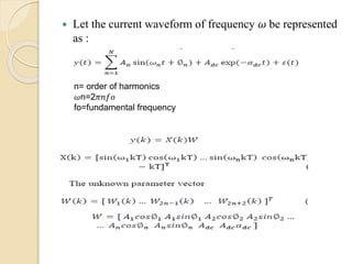 Harmonic estimation by lms algorithm | PPT