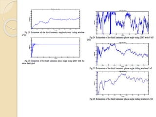 Harmonic estimation by lms algorithm | PPT