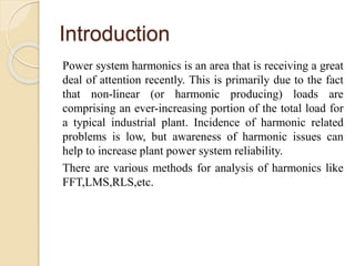 Harmonic estimation by lms algorithm | PPT