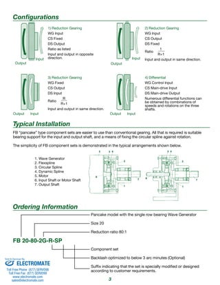 Harmonic fb specshseet | PDF