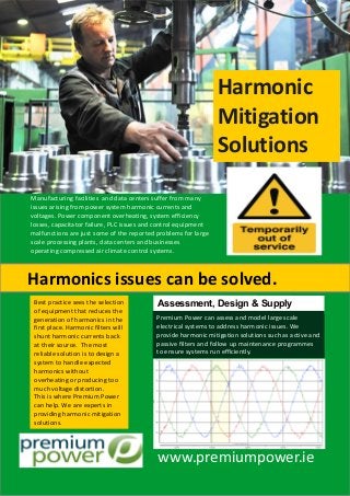 Harmonic Mitigation Solutions