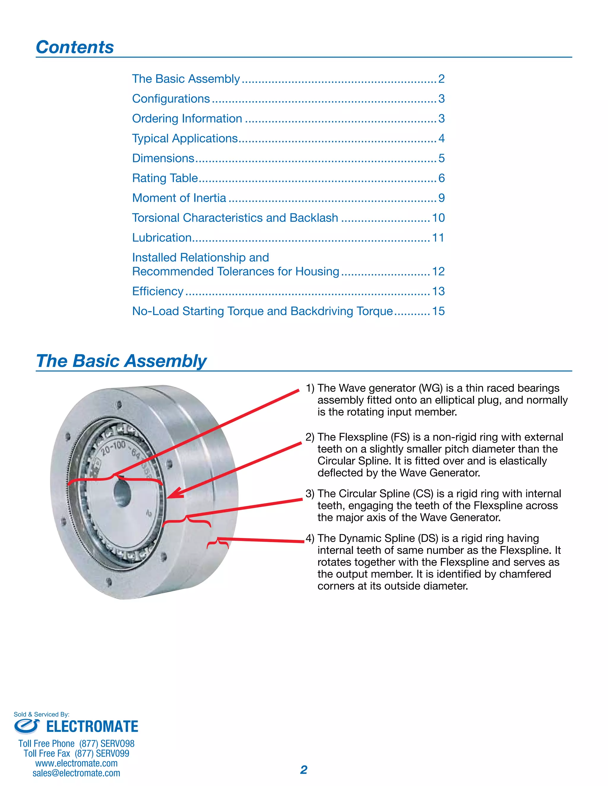 Harmonic fr specsheet | PDF