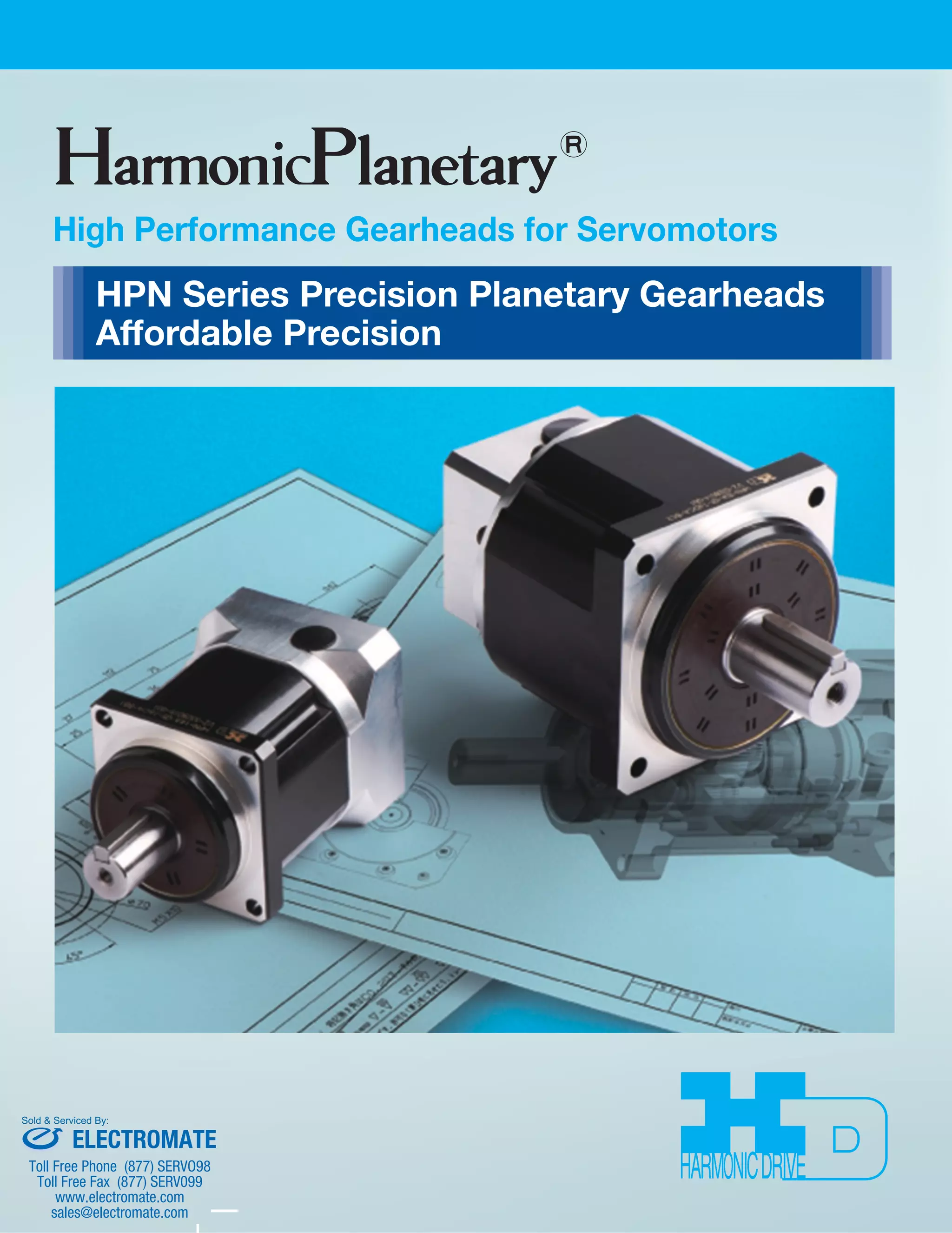 Harmonic hpn gearhead_catalog | PDF | Computer Peripherals | Computing