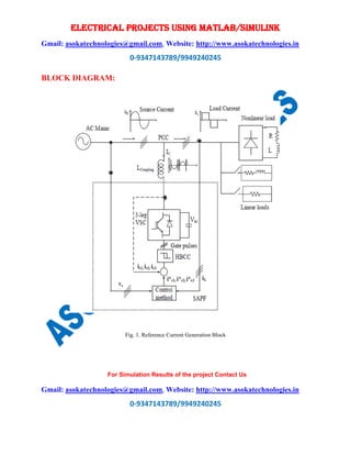 Harmonic Mitigation by SRF Theory Based Active Power Filter using ...