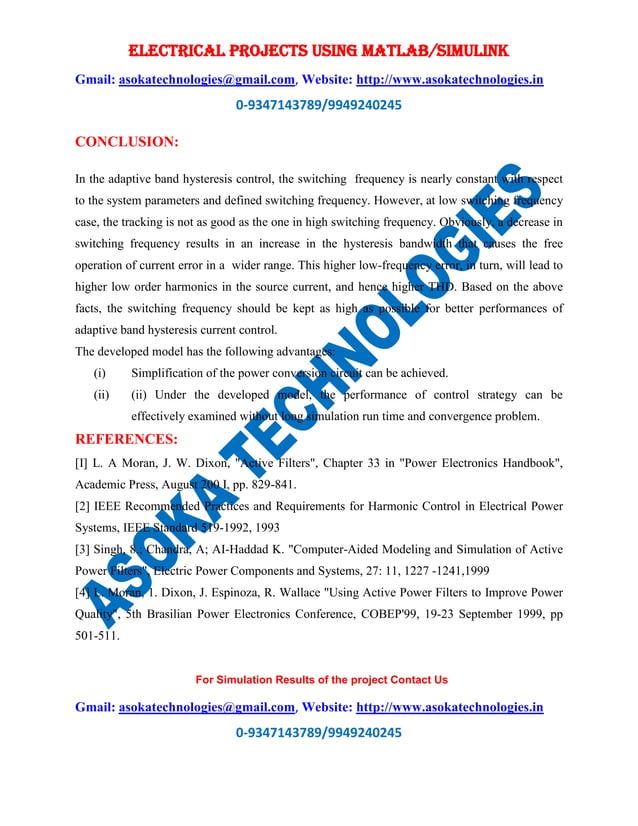 Harmonic Mitigation by SRF Theory Based Active Power Filter using ...