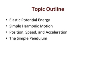 Harmonic motion | PDF