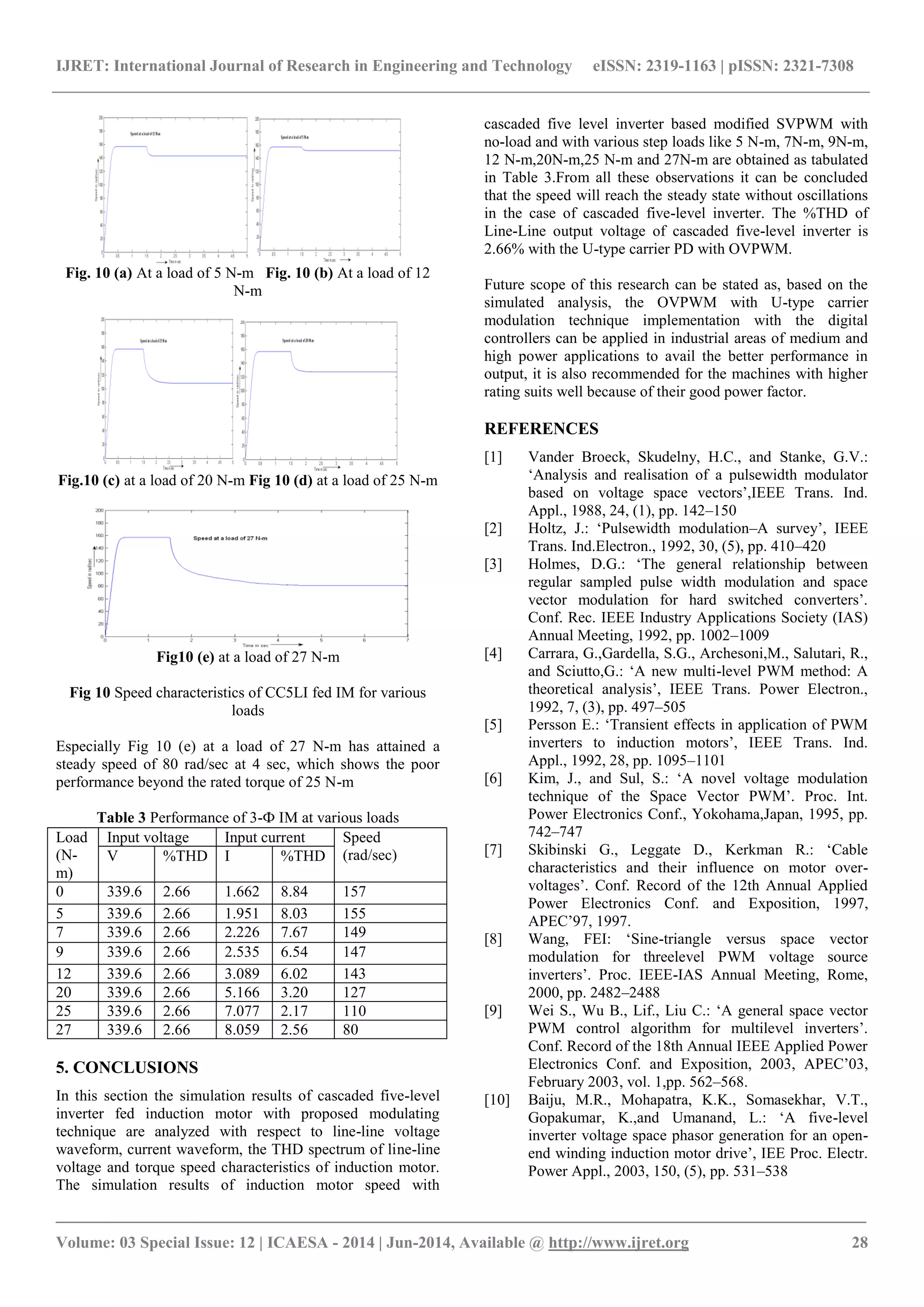 Harmonic reduction of cascaded mli fed induction | PDF