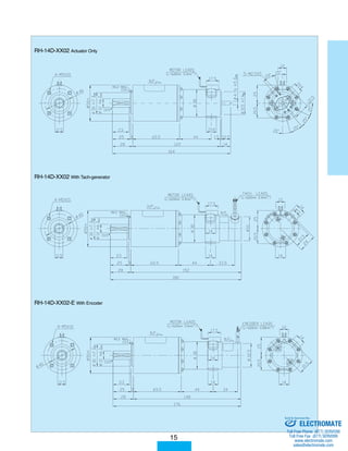 Harmonic rh dc_servo_specsheet | PDF