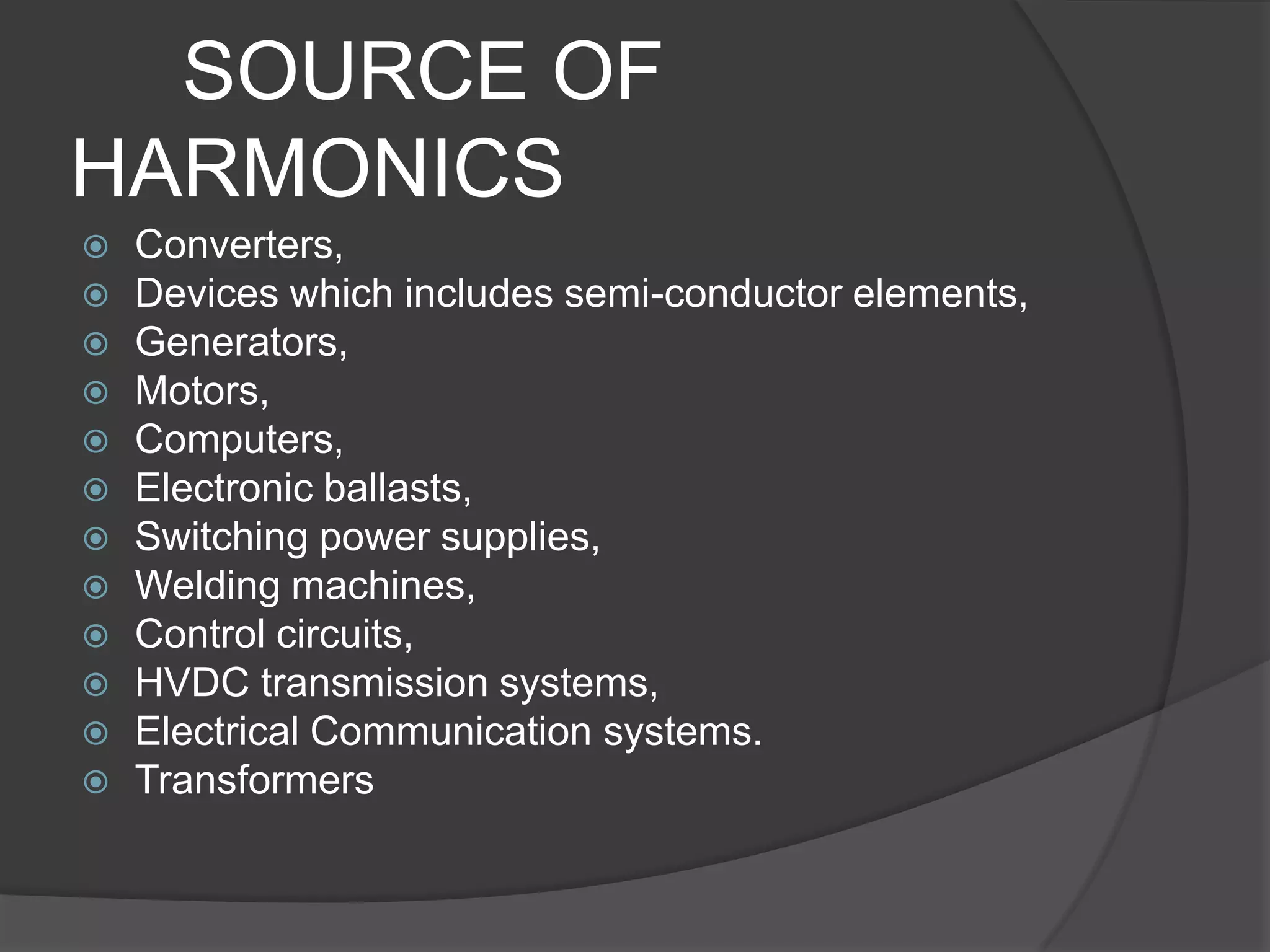 Harmonics | PPTX