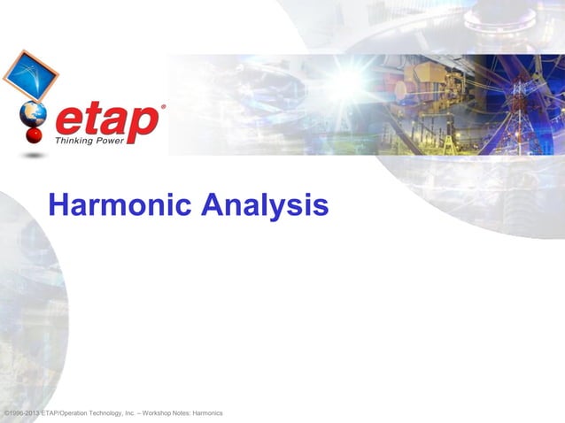 ETAP - Harmonics Analysis | PDF