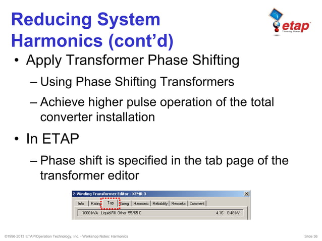 ETAP - Harmonics Analysis | PDF