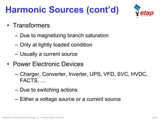 ETAP - Harmonics Analysis | PDF