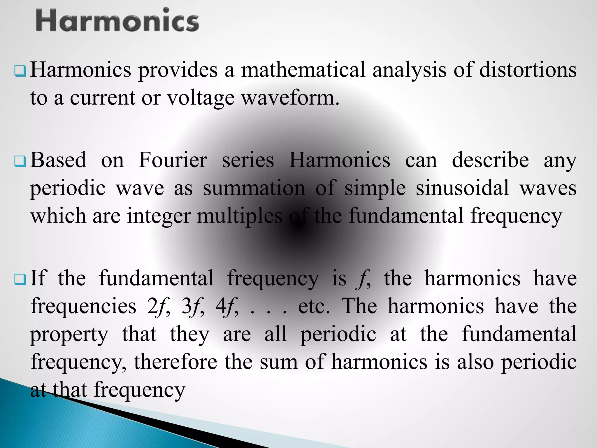 Harmonics analysis of single phase inverter | PPTX