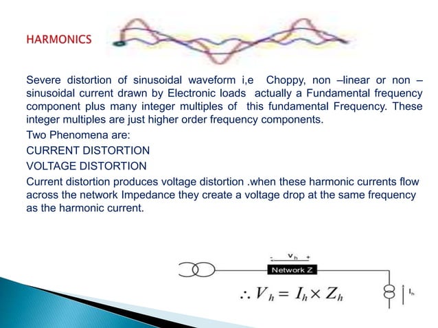 Harmonics and mitigation techniques | PPTX | Indoor Environmental ...