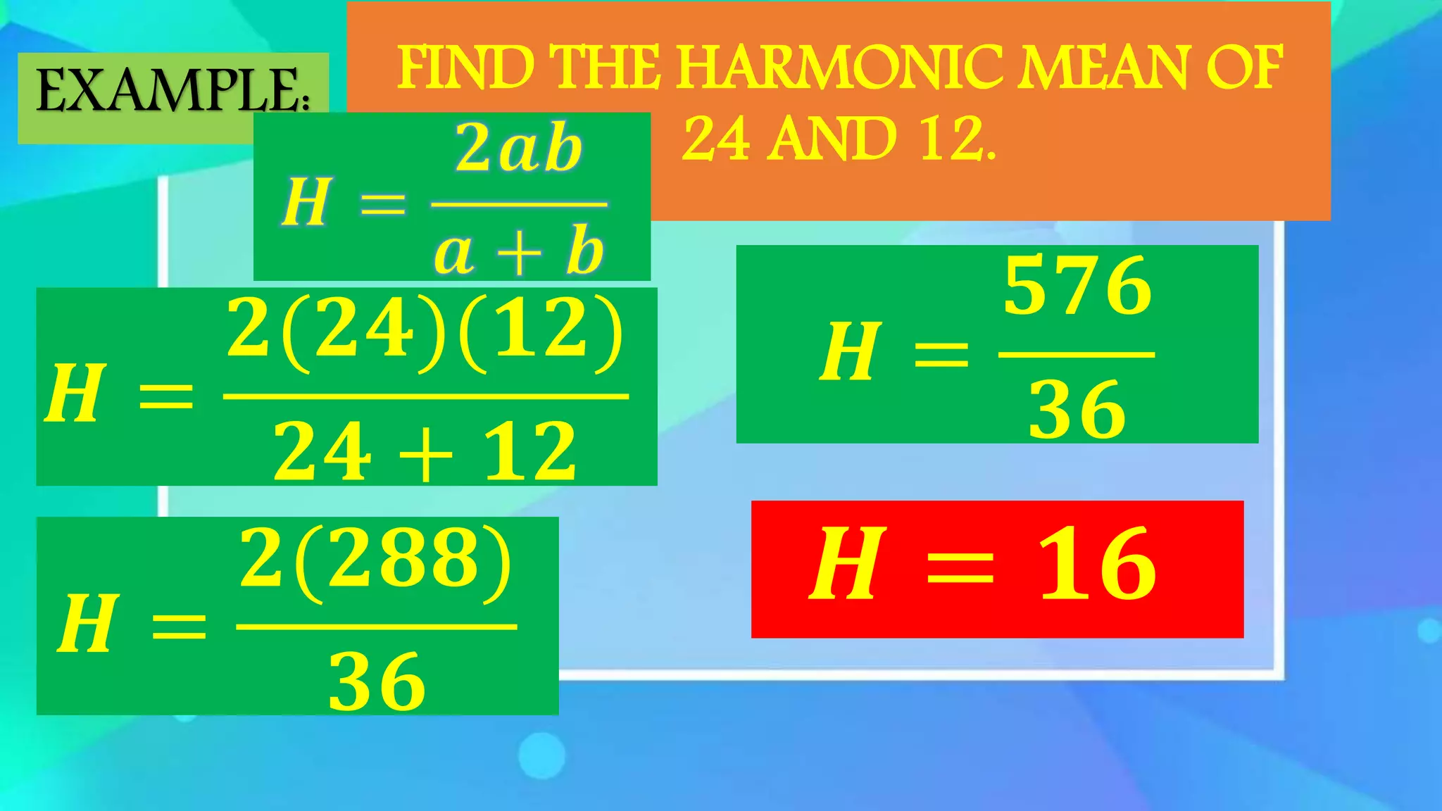 Harmonic sequence and fibonacci 10 | PPTX
