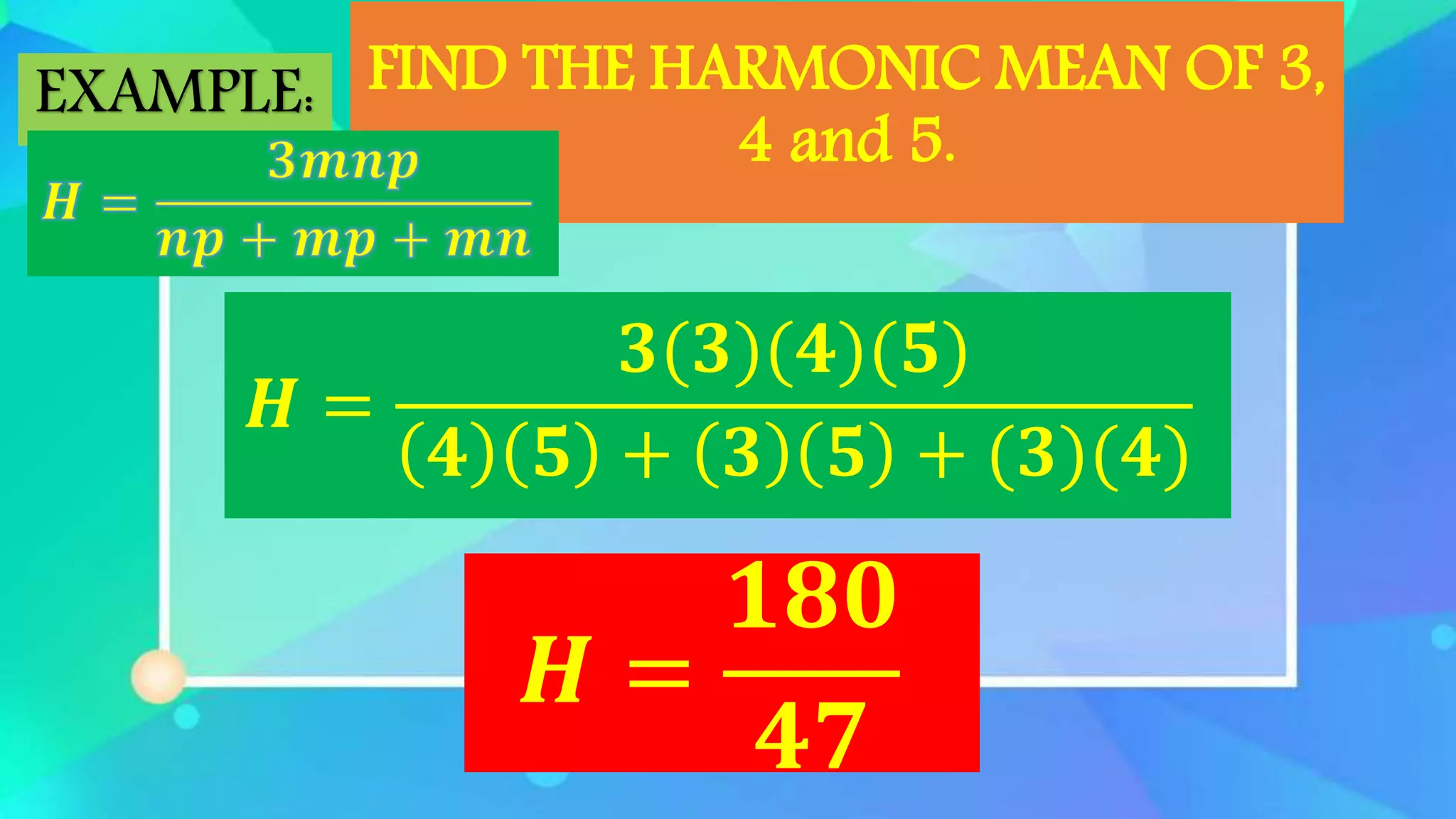 Harmonic sequence and fibonacci 10 | PPTX