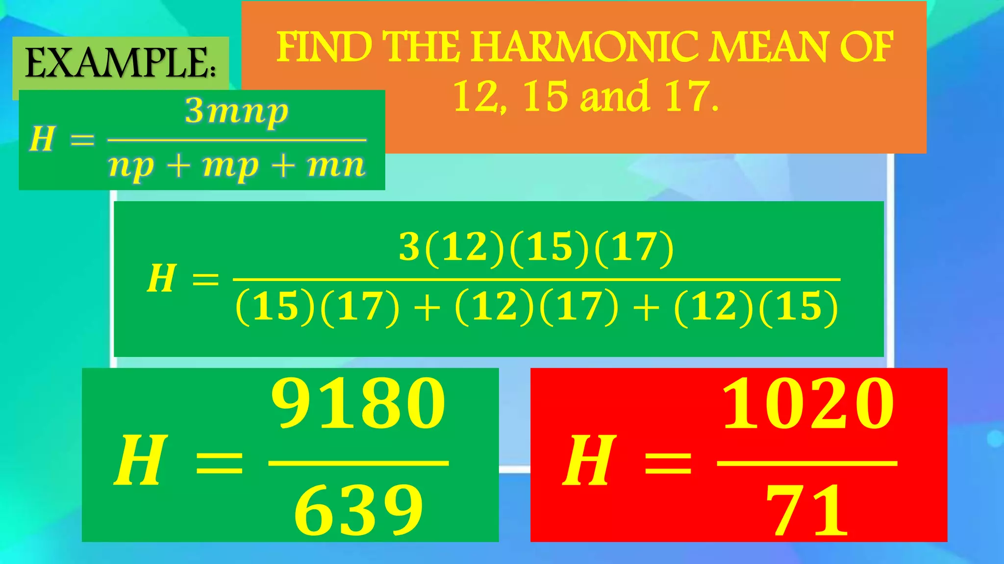 Harmonic sequence and fibonacci 10 | PPTX