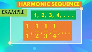 Harmonic sequence and fibonacci 10 | PPTX
