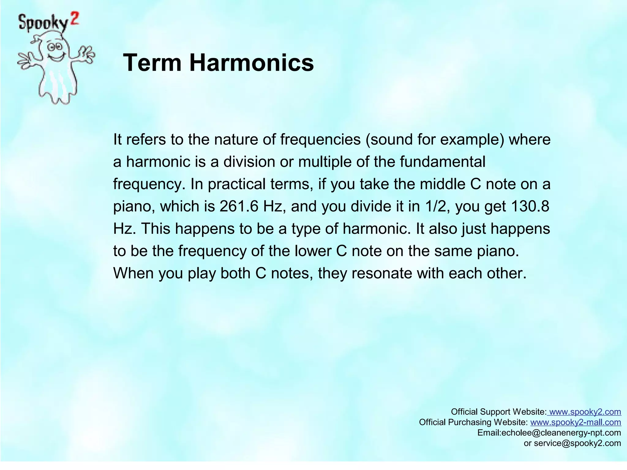 Harmonics Explained | PPT